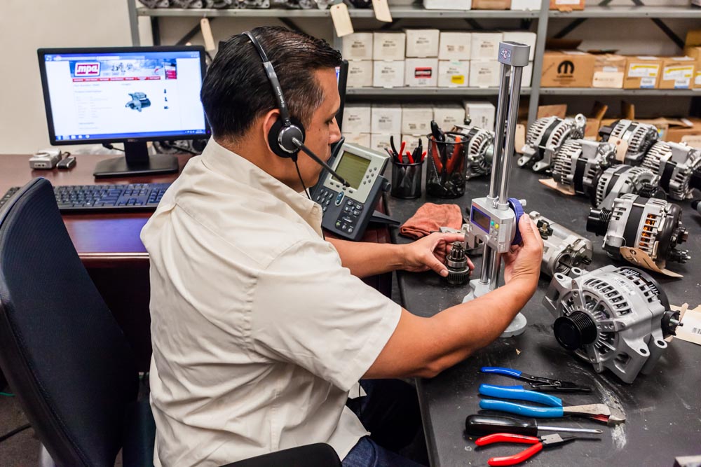 Tech Support Room - Motorcar Parts of America